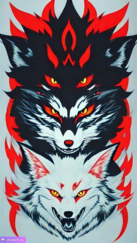 Evil Kitsune By Dwnecrozmamaster On Deviantart