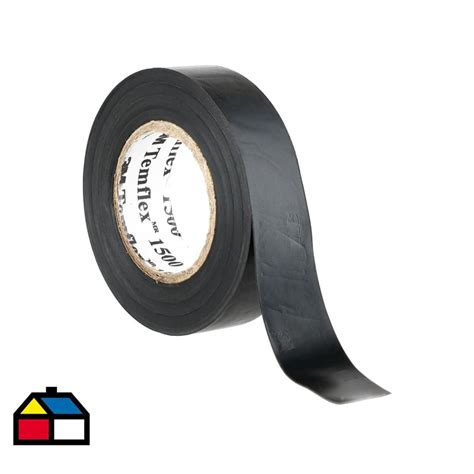 Set De Cintas Aisladoras Eléctricas 34 20 M 5 Unidades Negro