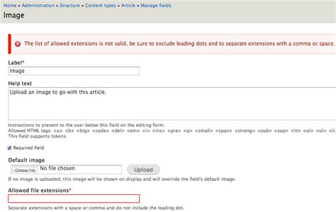 Allow Forms To Set Custom Validation Error Messages On Required Fields