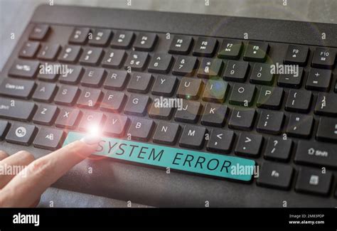 Writing Displaying Text System Error Business Idea Technological