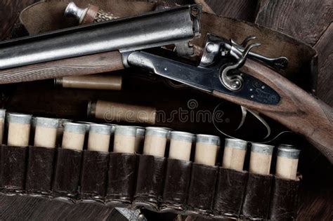 Antique 12 Gauge Break Action Smooth Bored Double Barreled Shotgun With