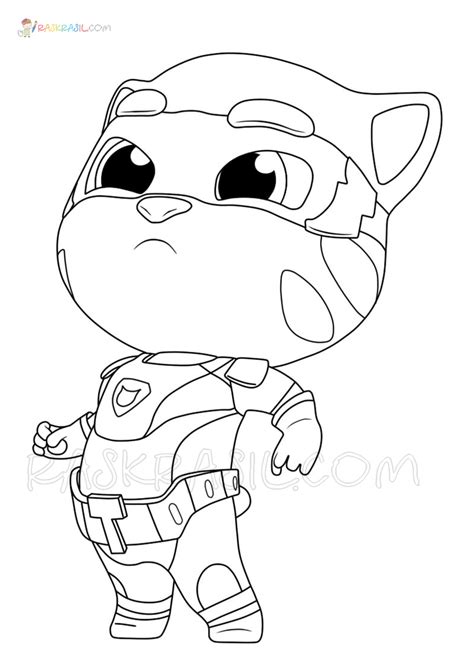 Tom Hero Dash Coloring