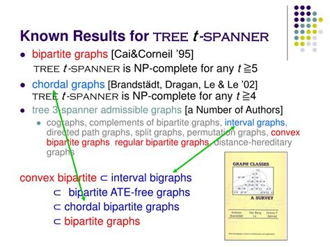 Ppt Tree Spanners For Bipartite Graphs And Probe Interval Graphs