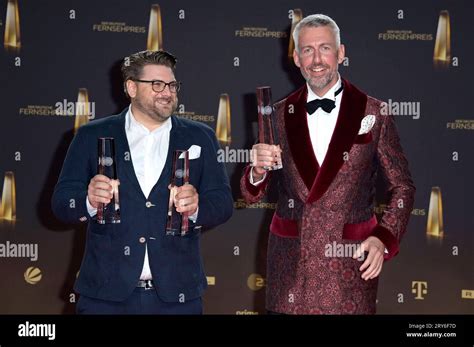 Andreas Lechner Und Sebastian Pufpaff Bei Der Verleihung Des Deutschen