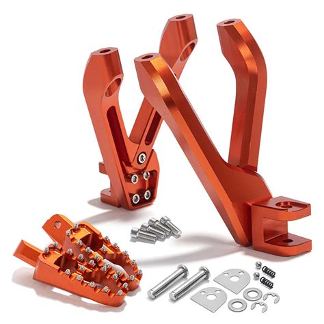 Rear Passenger Foot Pegs And Mount Brackets For Sur Ron Ultra Bee Electr
