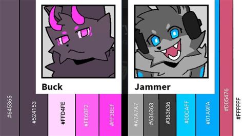 Buck Jammer Color Palette Kaiju Art Kaiju Color Palette Design
