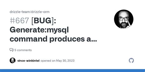 Bug Generatemysql Command Produces A Migration File Name With A