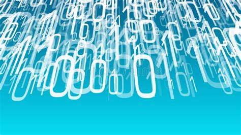 Abstract Background Binary Code Cyberspace Vector Computer Language
