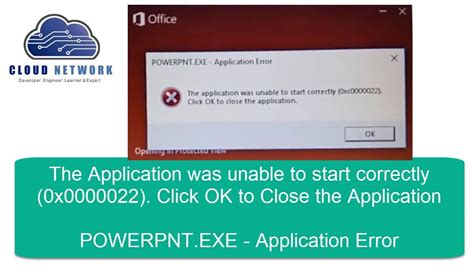 How To Solve The Application Was Unable To Start Correctly X