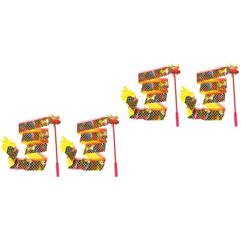 Luminous Gymnastics Ribbon 4 Pcs Adult Dance Streamer Toy Lantern