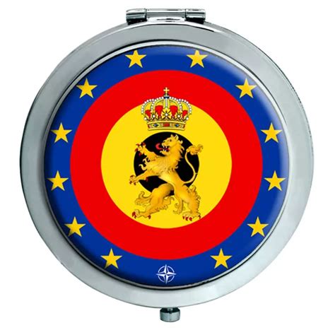 BELGA DEFENCE FORCE Belgische Defensie Specchio Compatto EUR 31 36