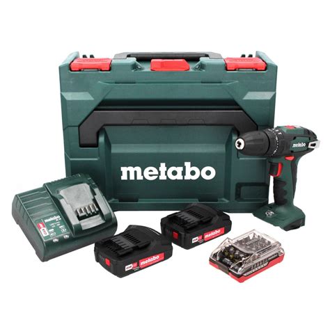 Metabo SB 18 Perceuse visseuse à percussion sans fil 48Nm 18V 2x