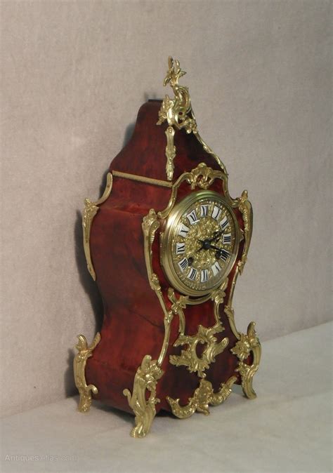 Antiques Atlas French Tortoise Shell Mantel Clock