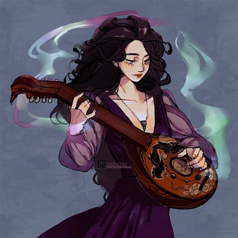 Oc Art Lu The Spirits Bard Dnd