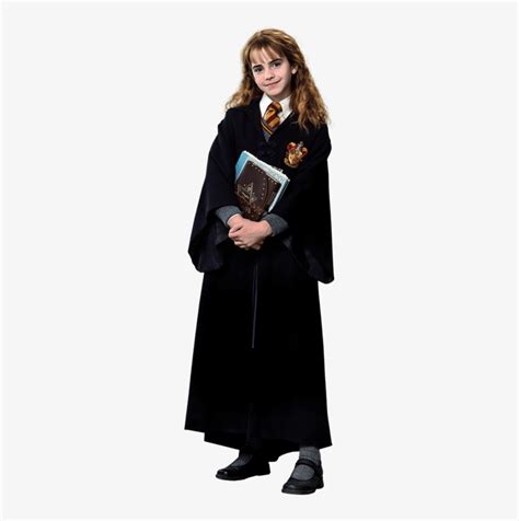 Young Hermione Granger In Robe Holding Books Harry Harry Potter