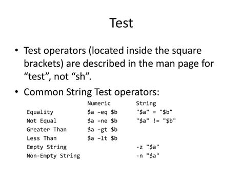 Unix Scripting Session 2 March 13 Ppt Download