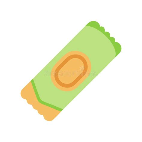 Spring Roll Wrapper Icon For Cooking Stock Illustration Illustration