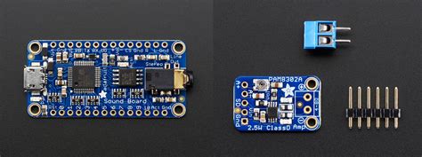 3d Models For Pro Trinket Audio Fx Sound Lipo Backpack And More