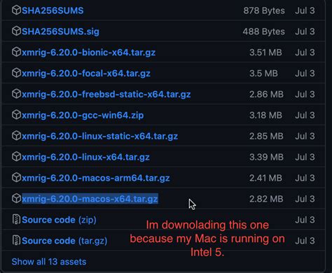 Getting Only One File · Issue 3336 · Xmrigxmrig · Github