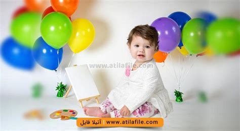 بک گراند بوم نقاشی کودکانه برای طراحی عکس فتوشاپ کودک