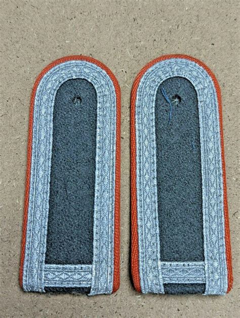 751 East German Ddr Paratrooper Nco Shoulder Straps Pair 3906557571