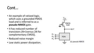 Circuit Families In Vlsi Pptx