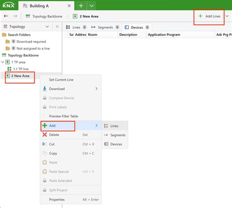 Start A Knx Project With Ets