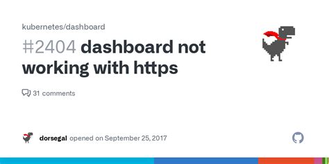 Dashboard Not Working With Https Issue Kubernetes Dashboard GitHub