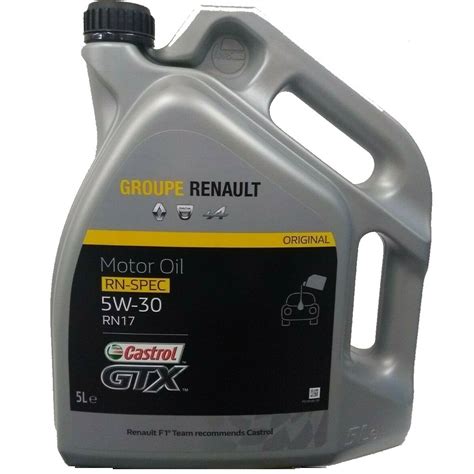 Ulei motor original Renault RN17 by Castrol 5W30 5L - eMAG.ro