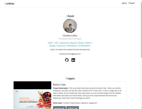 github cal2nd portfolio1
