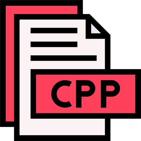 Cpp Generic Color Lineal Color Icon