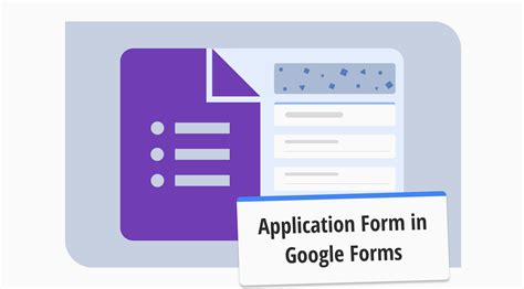 How To Create An Application Form In Google Forms Tips More