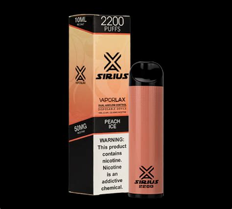 Peach Ice Disposable Vape Flavor Bbw Supply