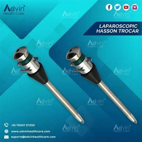 Radial Tip Laparoscopic Hasson Trocar At Rs 2500 In Ahmedabad Id