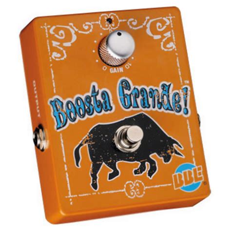 Disc Bbe Boosta Grande Boost Effects Pedal At Gear4music