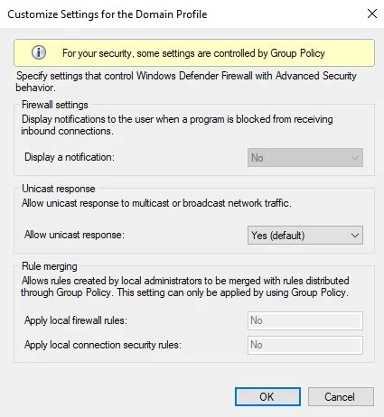 Override Group Policy For The Windows Firewall Paul Arquette