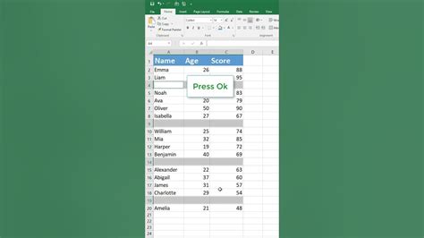 How To Delete Blank Rows Using A Shortcut Excel Tips And Tricks Youtube