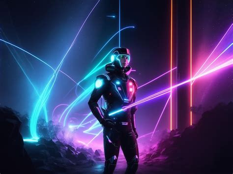 Premium Ai Image Artificial Intelligence A Man Using Technology Smart