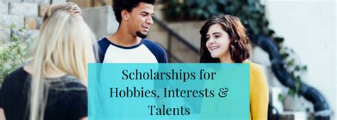 Scholarships For Hobbies Interests And Talents Jlv College Counseling