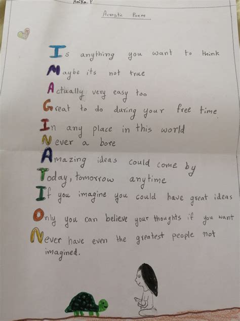 Acrostic Poem Examples Do You Know What An Acrostic Poem Is Explore