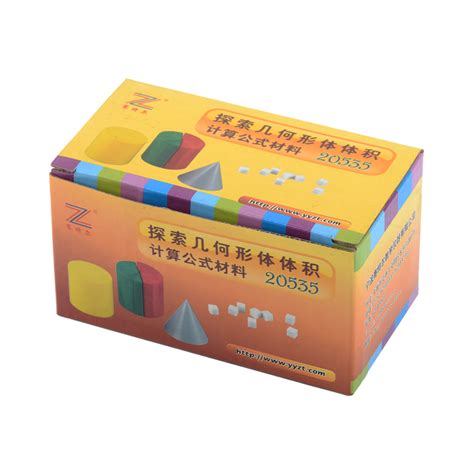 Wholesale Explore Geometry Volume Formulas Materials Primary Mathematics Teaching Instrument