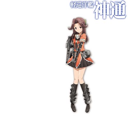 Jintsuu Kancolle Kantai Collection Highres Official Art 10s
