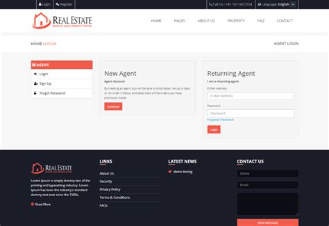 Complete Real Estate Management System In PHP MySQL