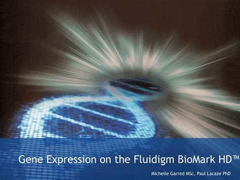 gene expression on the fluidigm biomark hd