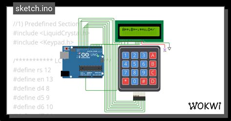 Calculator Wokwi Esp32 Stm32 Arduino Simulator