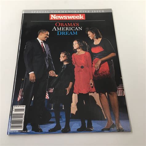 February 2009 Newsweek Obamas Dream