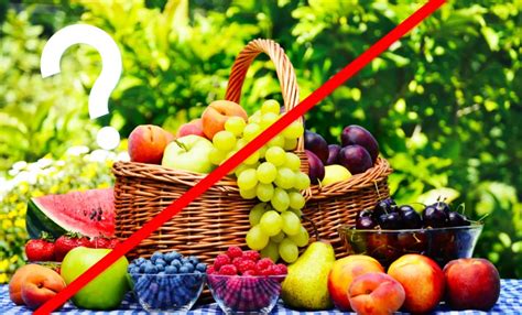 Qué frutas no puede comer alguien con diabetes