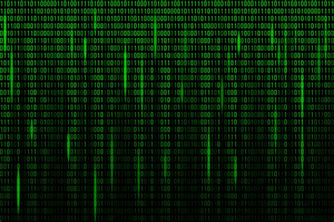 Computer Screen Binary Data Code By Microvector TheHungryJPEG