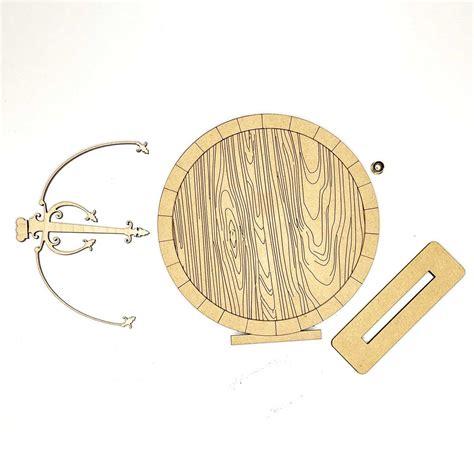 Hobbit Literary Fairy Door Set Of 2 Glowforge Shop