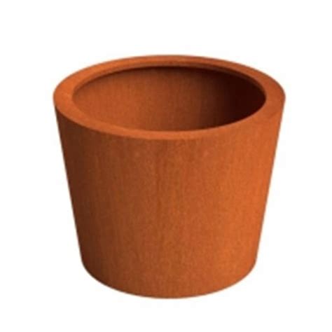 Privacy Shielding Outdoor Planter China Large Rectangular Corten